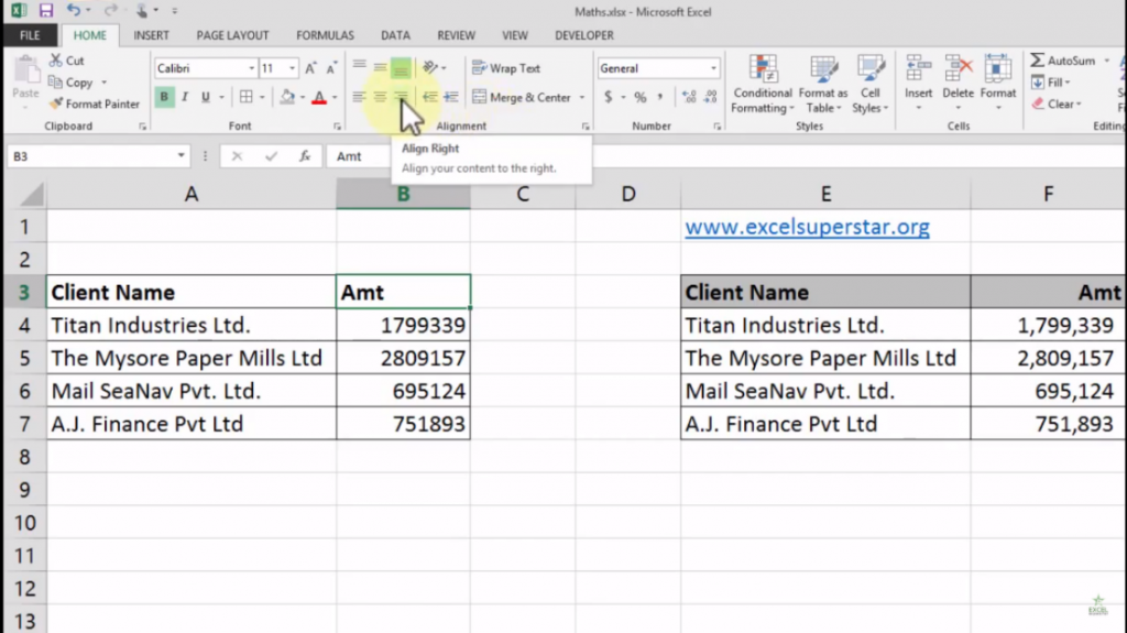 Basic Data Formatting Tricks in Excel | Excel in Hindi