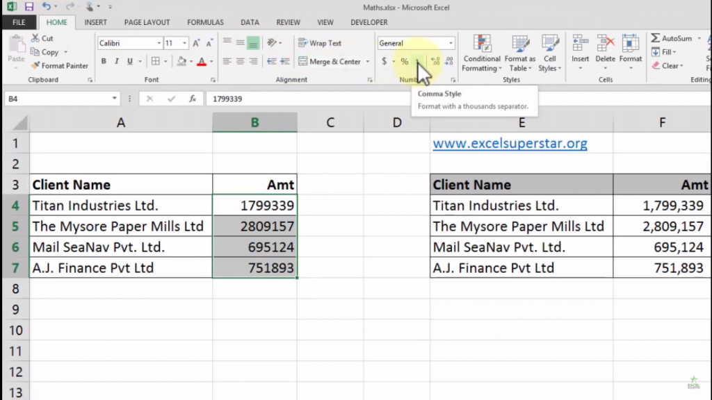 Basic Data Formatting Tricks in Excel | Excel in Hindi