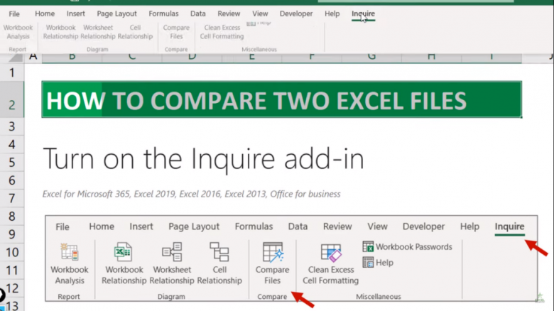  How To Compare Two Files In Excel Excel In Hindi