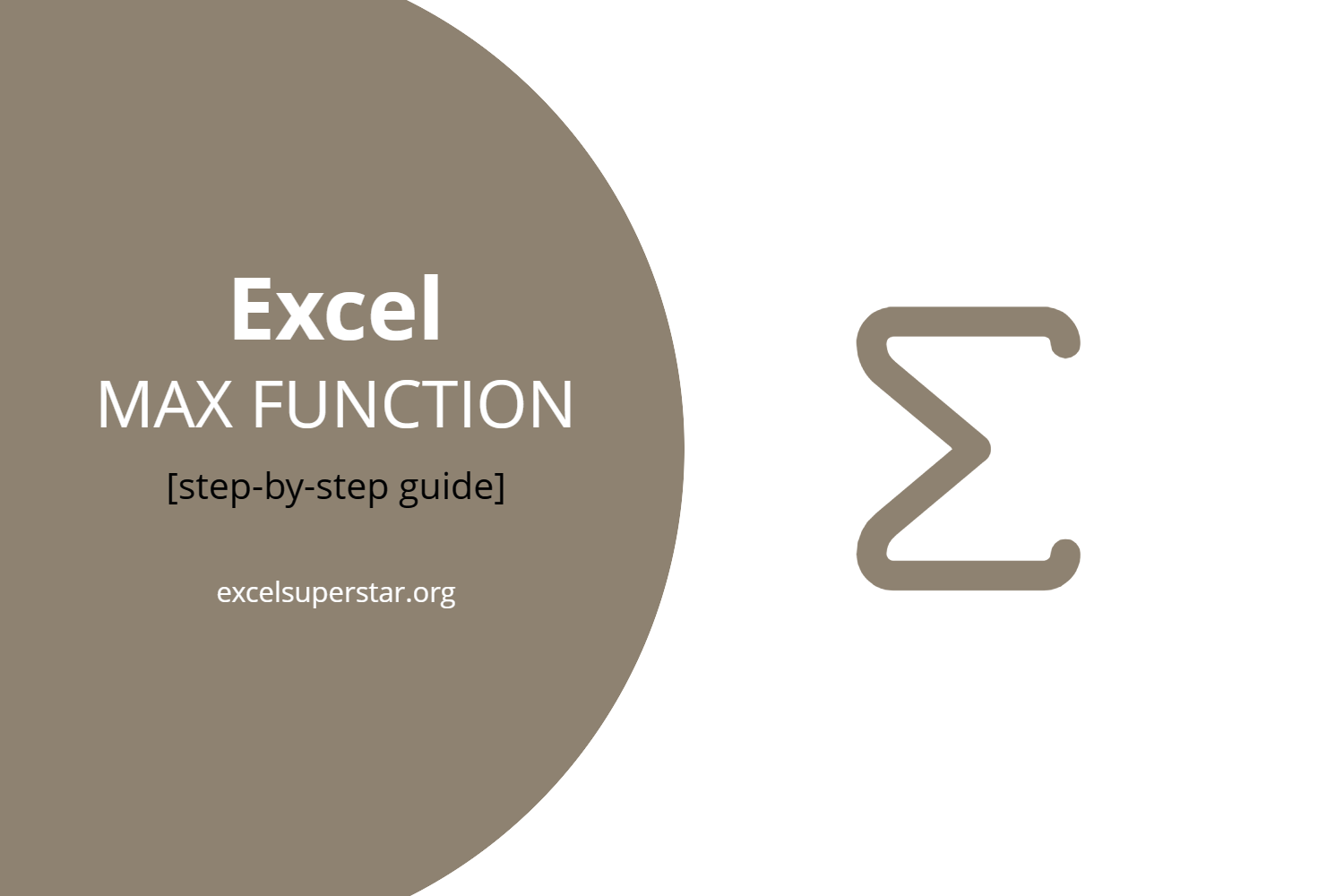 How To Use A MAX Function In Excel Excel In Hindi