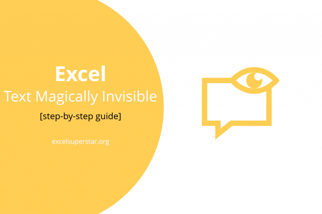 how-to-a-text-magically-invisible-in-excel-excel-in-hindi