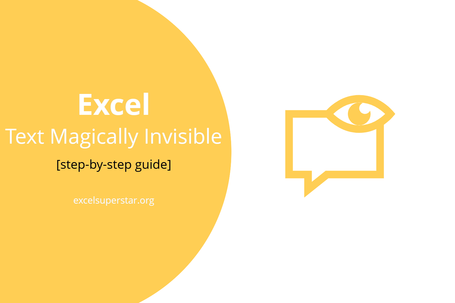 How To A Text Magically Invisible In Excel Excel In Hindi