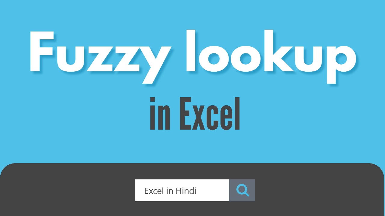 Fuzzy Lookup 【 Near Duplicate Match 】 Microsoft Add In Fuzzy Lookup