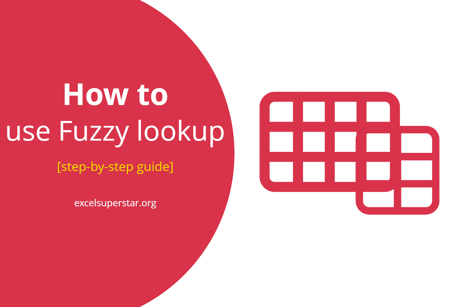 Fuzzy Lookup Near Duplicate Match Microsoft Add in Fuzzy Lookup