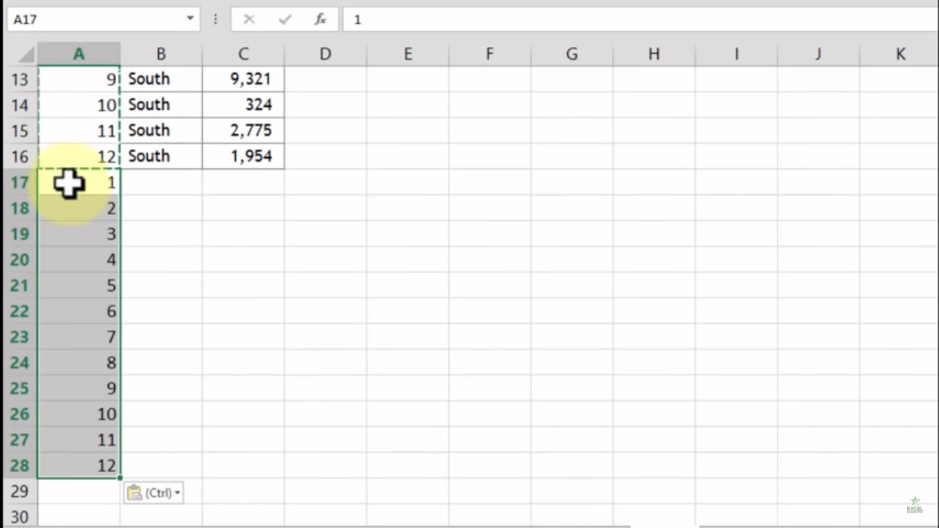 Insert Blank Row In Excel