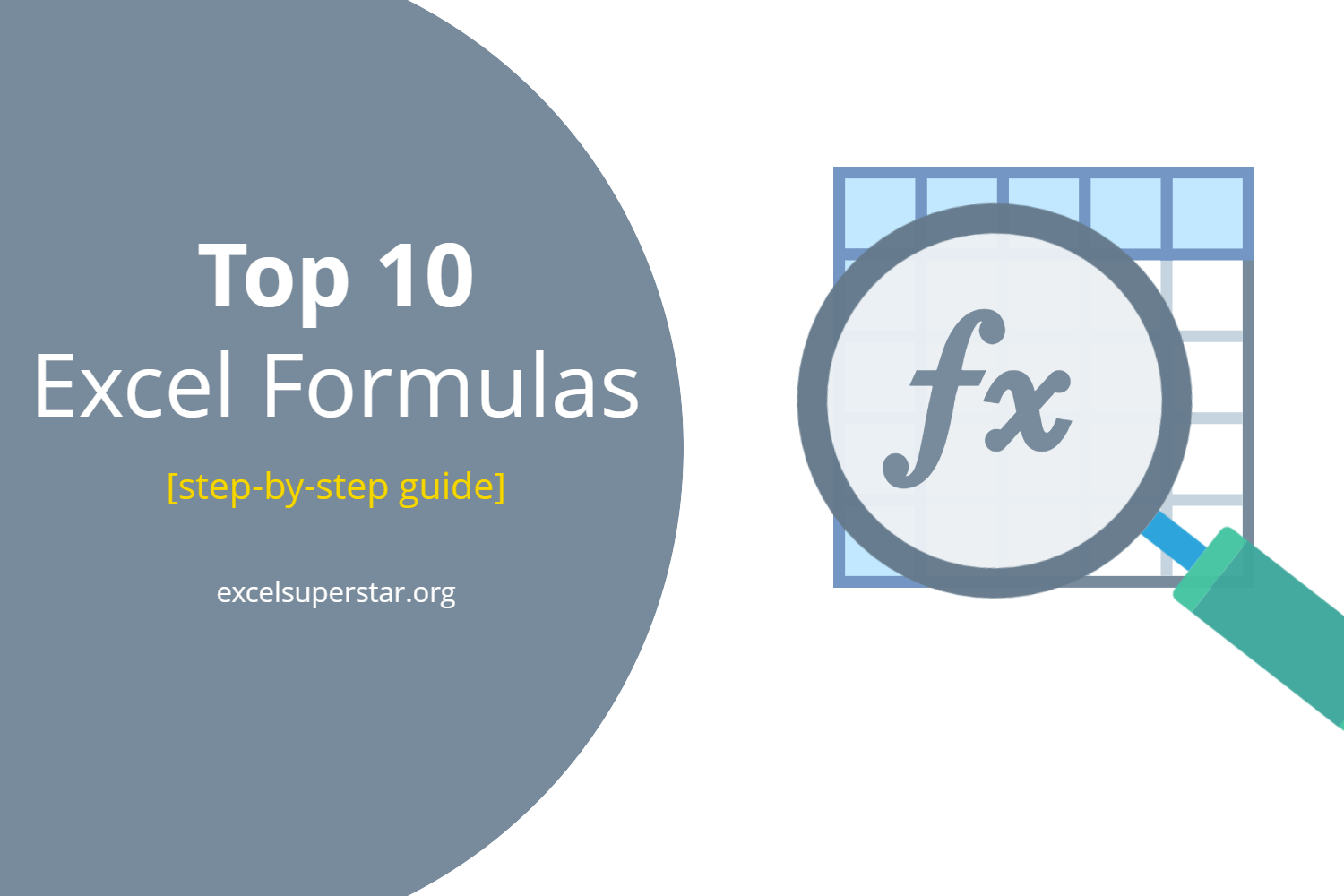 E arp Yard m Dikd rtgen Top 10 Excel Formulas nemli Vadi zlem