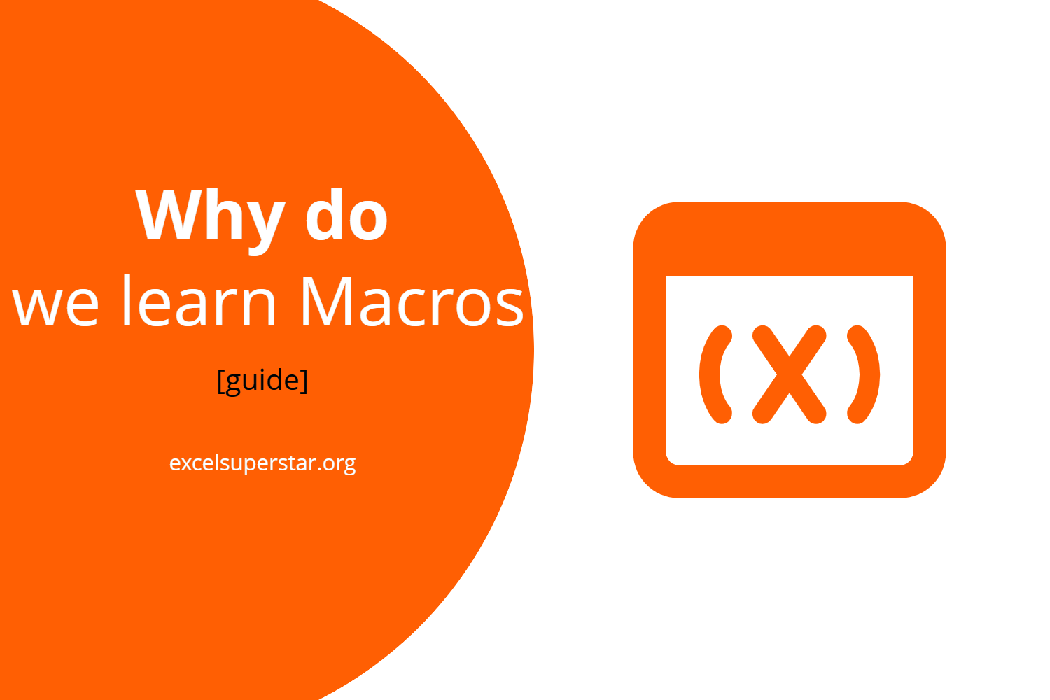 Why Do We Learn Excel Macros Speed Automation Excel Macros