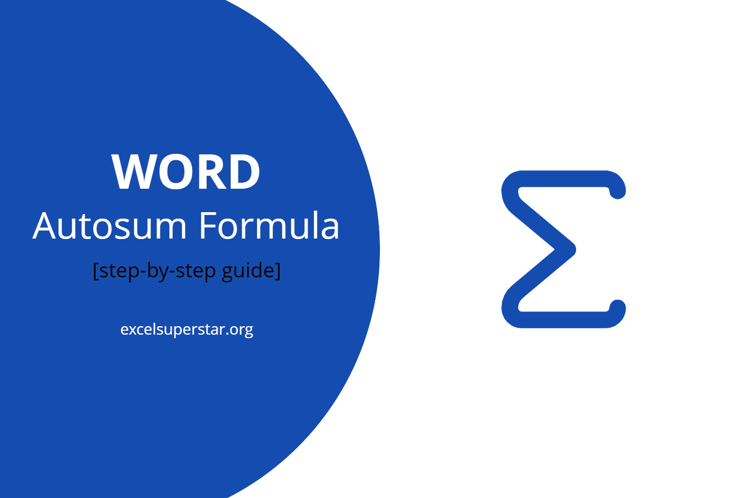 How To Use Auto Sum Formula In MS Word MS Word In Hindi