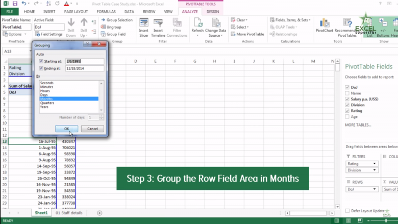 How To Create Multi Level Pivot Table In Excel Excel In Hindi